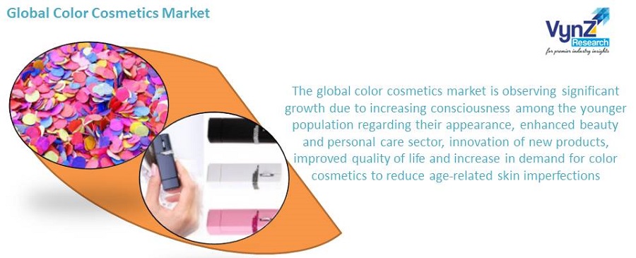 Color Cosmetics Market Share, Growth, Trends, Analysis & Forecast 2027